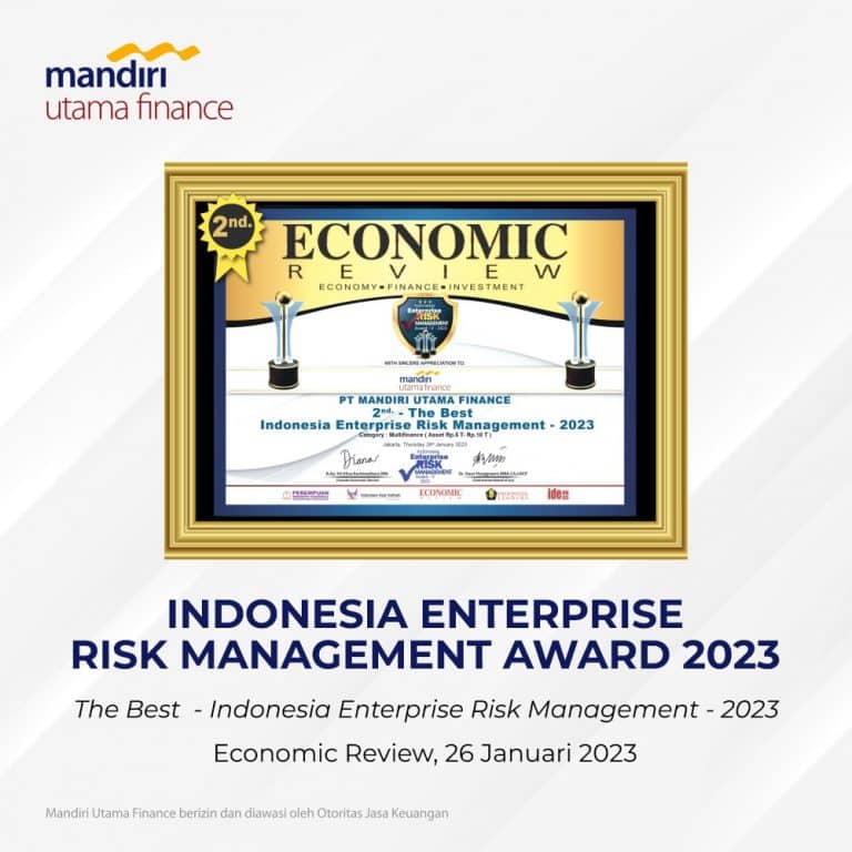 Mandiri Utama Finance Raih Penghargaan: Indonesia Enterprise Risk Management Award 2023 ...