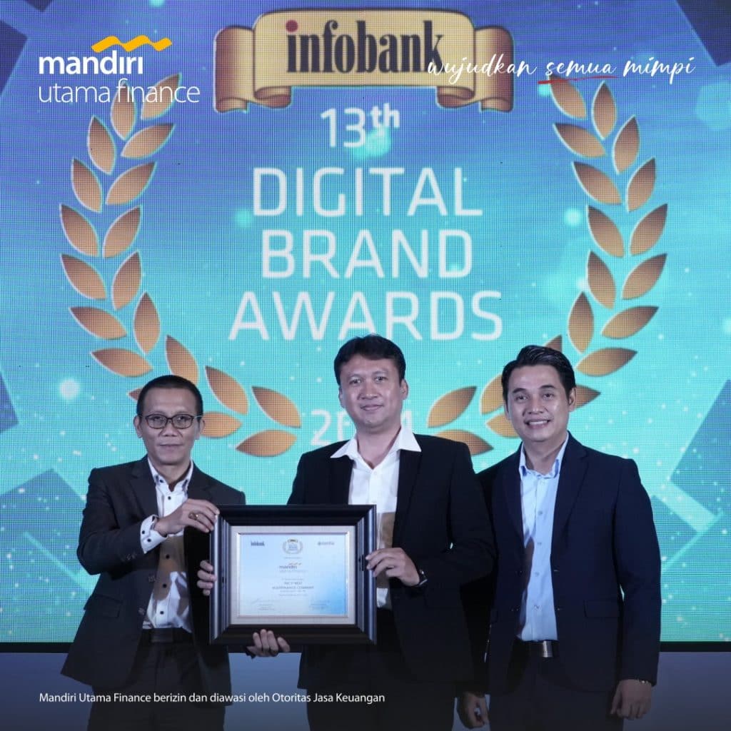 Mandiri Utama Finance Raih Penghargaan: Digital Brand Awards 2024 | Mandiri Utama Finance